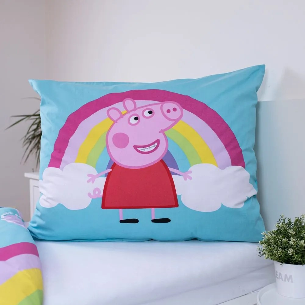 Jerry Fabrics Povlečení Prasátko Peppa - Prasátko Peppa | 140 x 200 cm / 70 x 90 cm