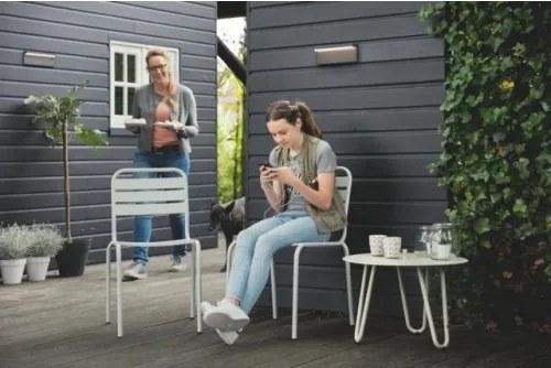 Venkovní nástěnné LED svítidlo Philips Bustan 16483/93/P0 4,5W 2700K teplá bílá IP44