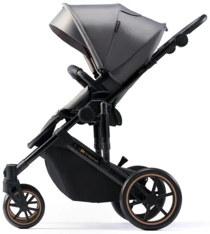 KINDERKRAFT SELECT - Kombinovaný kočárek 3v1 PRIME 2 Premium Shadow grey