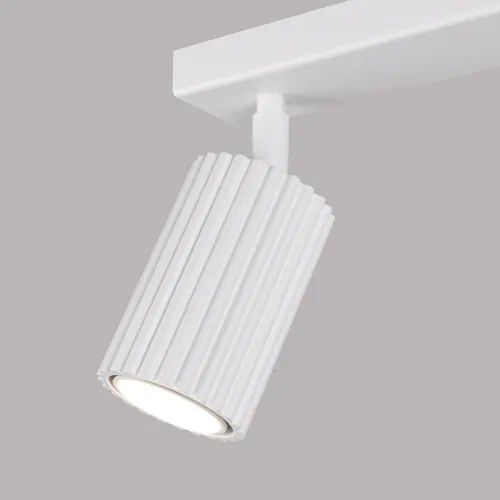 Stropní svítidlo SOLLUX KARBON 2 bílá GU10 2x10W bez žárovek SL.1542