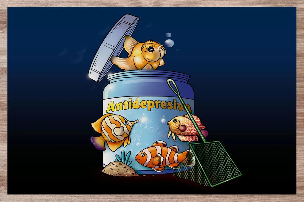 Prostírání Antidepresiva – akvarista