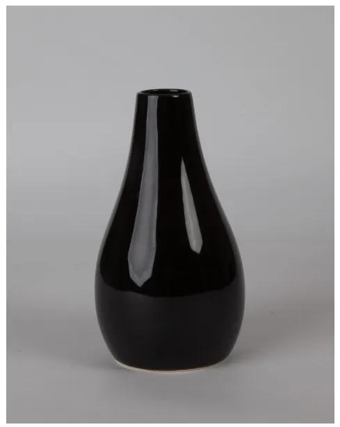 Váza Drop černá 25