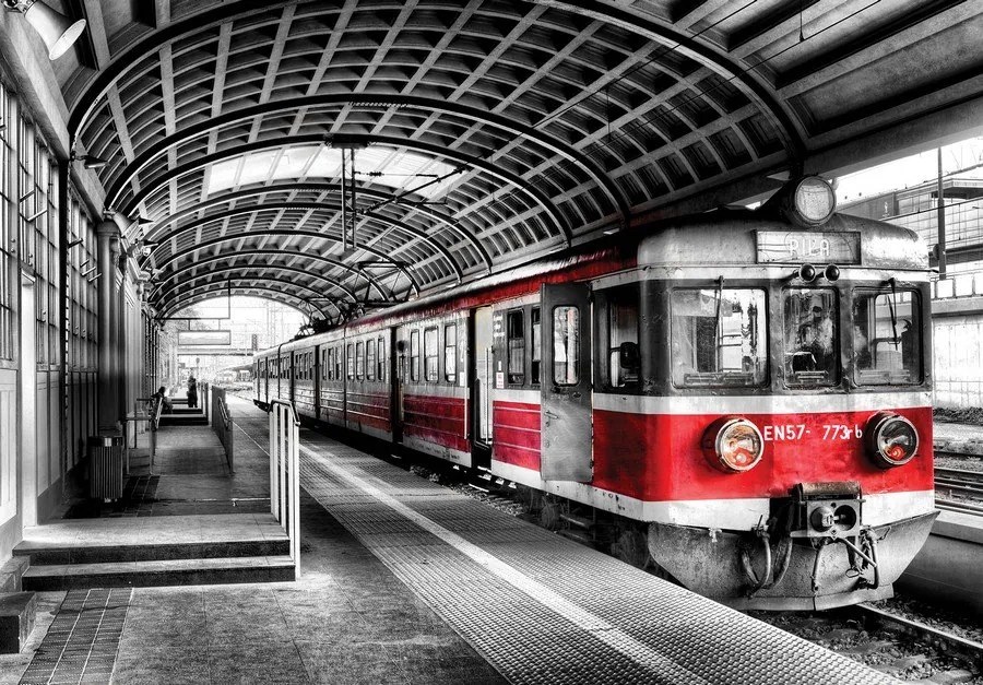 Postershop Obraz na plátně: Staré metro (barevné) - 75x100 cm