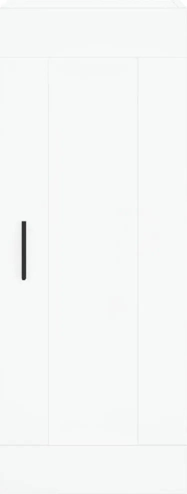 Skříň highboard bílá 34,5 x 34 x 180 cm kompozitní dřevo 3200209
