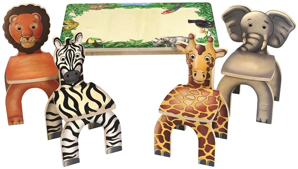 Anatex Stůl a židle Safari