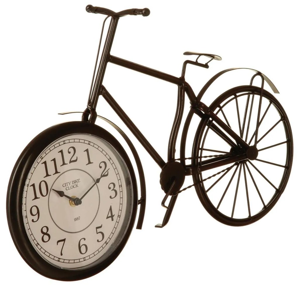 Stolní hodiny Bike, černá