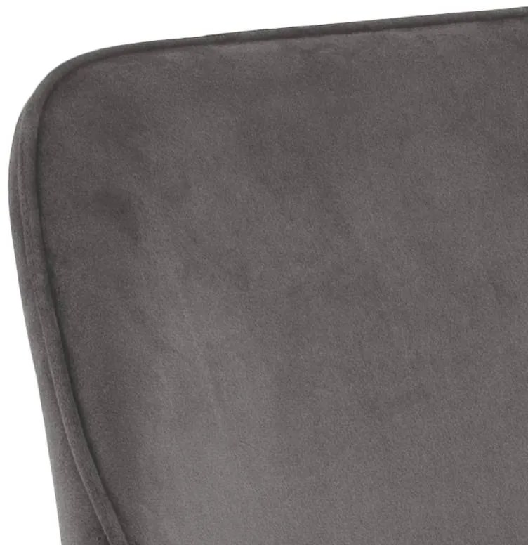 Designová jídelna židle Nereida tmavě šedá