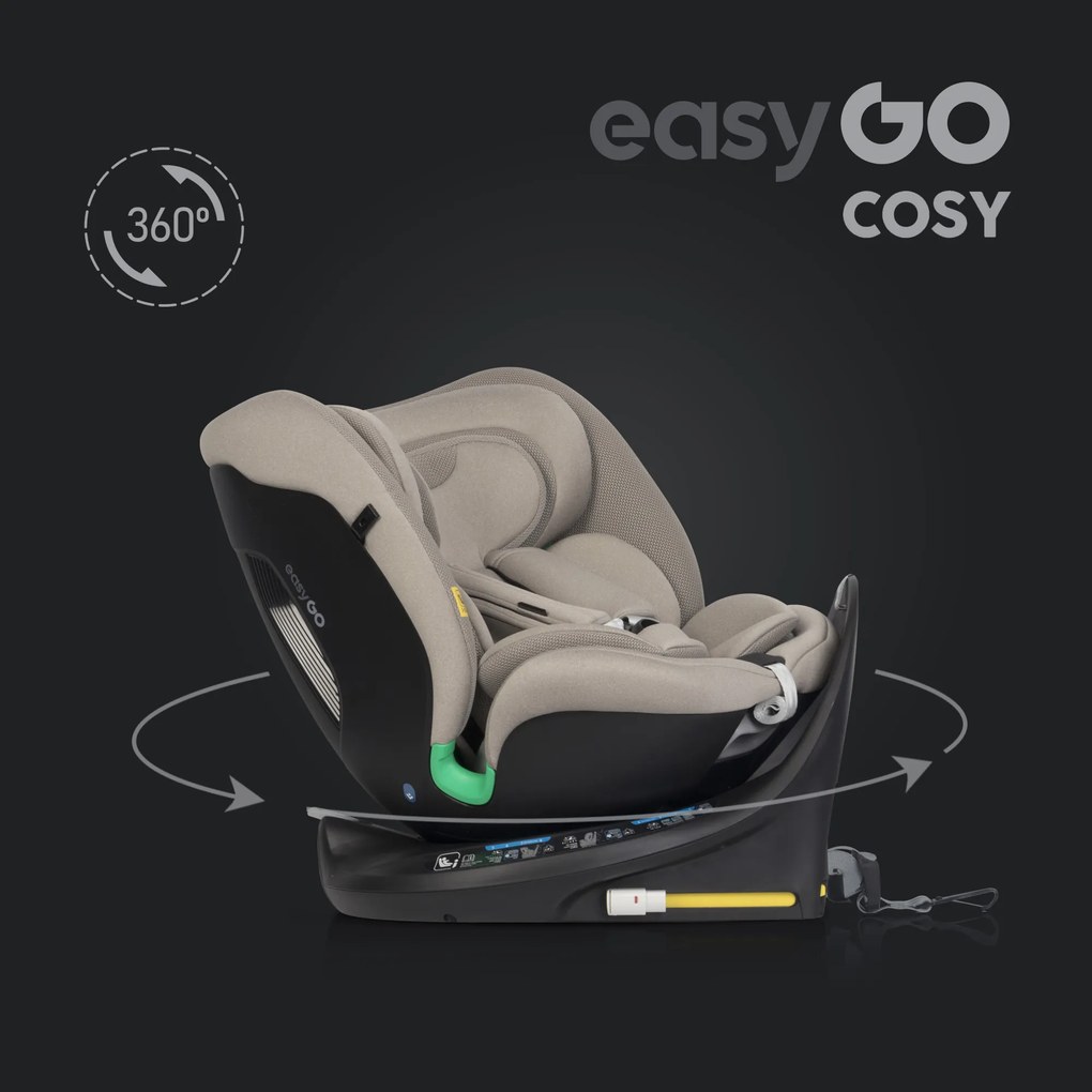 Autosedačka EasyGo Cosy Taupe