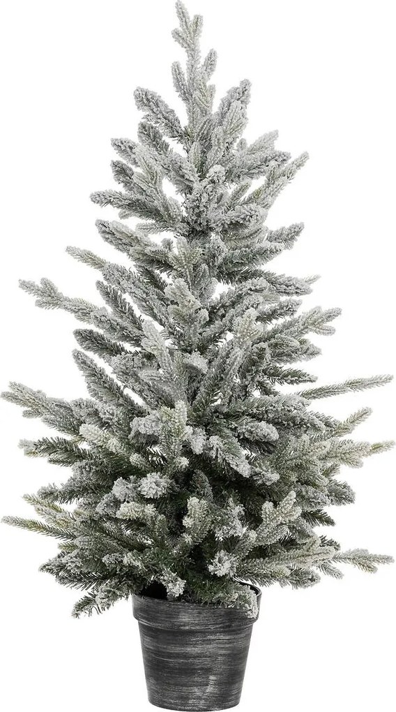 Umělý vánoční stromeček v květináči, 100 cm