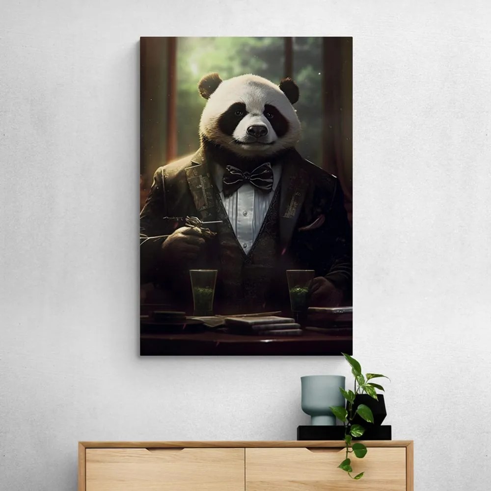 Obraz zvířecí gangster panda