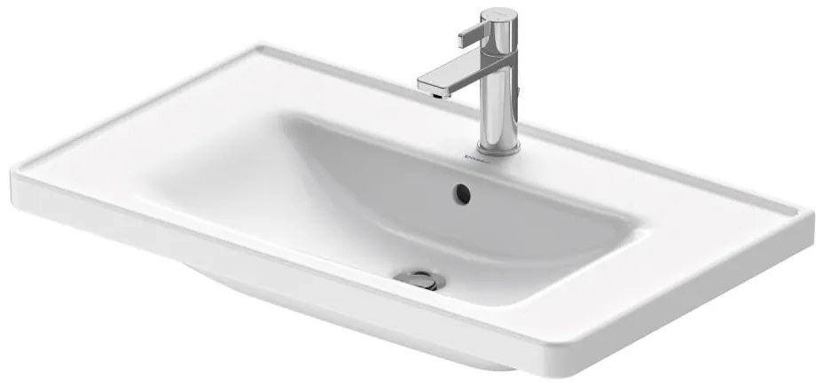 Duravit 2367800000 - Závěsné umyvadlo D-NEO 80x48 cm keramika/lesklá bílá