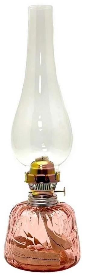 Petrolejová lampa POLY 38 cm měděná