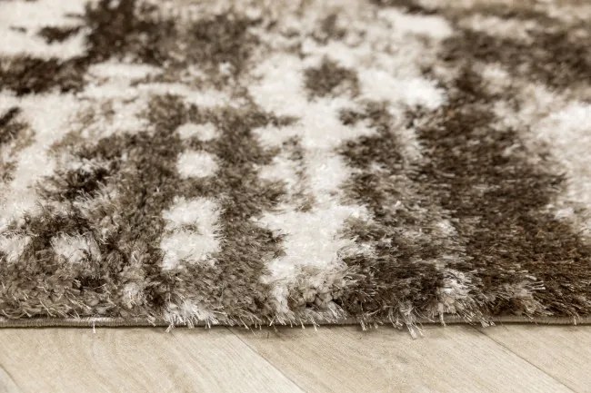 Koberec Shaggy Puffy P149 béžový / hnědý