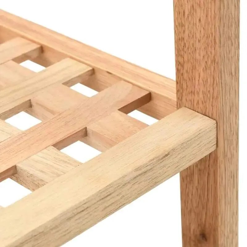 Botník, lavice na boty, ořechové dřevo, přírodní, NoBi DANY