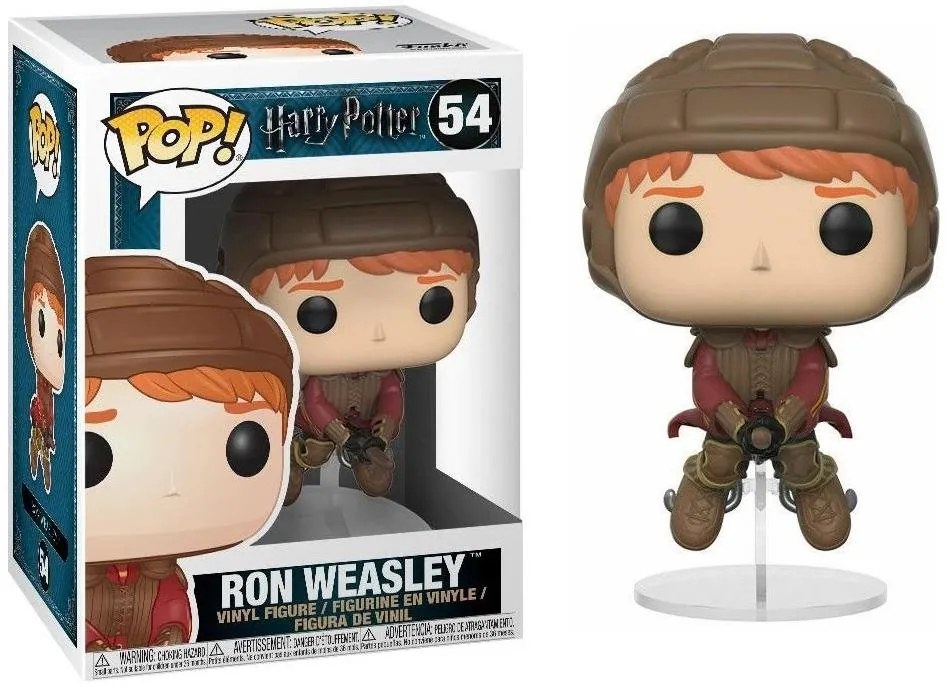 Funko pop! harry potter ron on broom 54