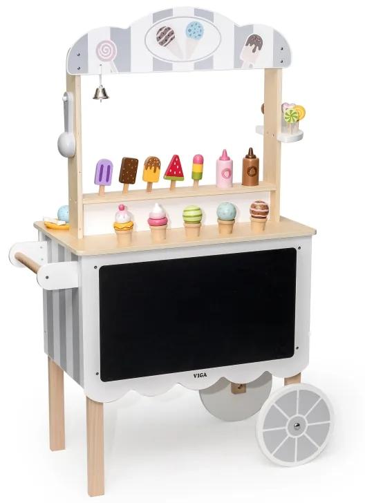 Vomaks unit, s.r.o. Dřevěná pojízdná zmrzlinová prodejna