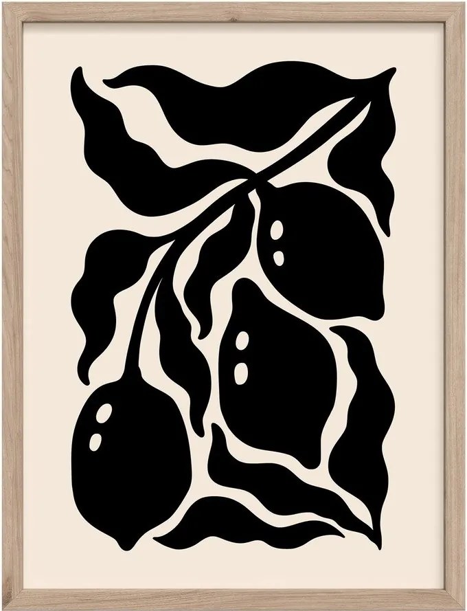 Tištěný obraz s rámem 30x40 cm Fruit – Styler