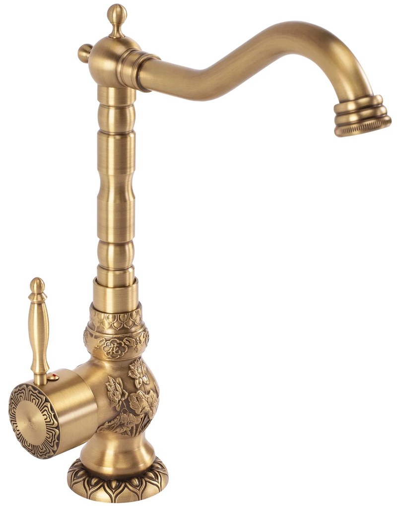 Rea Venice, vysoká dřezová baterie h-320, mosazná, REA-B2500