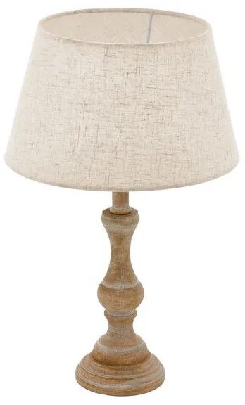 Eglo Vintage 43245 LAPLEY Stolní lampa E14 1x40W bílá-patina / krémová Lampy a lampičky na noční stolek