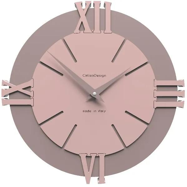 Designové hodiny 10-006 CalleaDesign 32cm (více barev) Barva béžová-12 - RAL7044