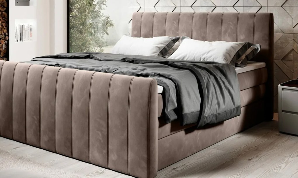 Wersal postel Boxspring Carina (140)