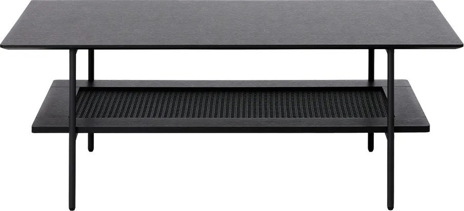 Černý konferenční stolek 55x110 cm Pensacola – Unique Furniture