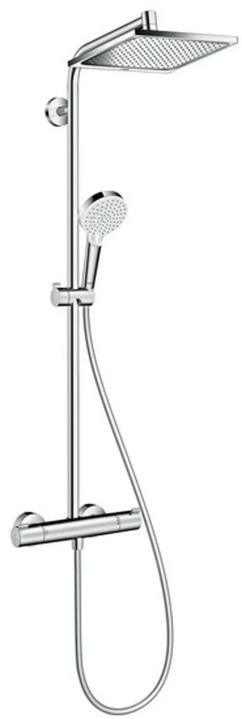 Hansgrohe Crometta - Sprchový set E 240 Showerpipe s termostatem, chrom 27271000