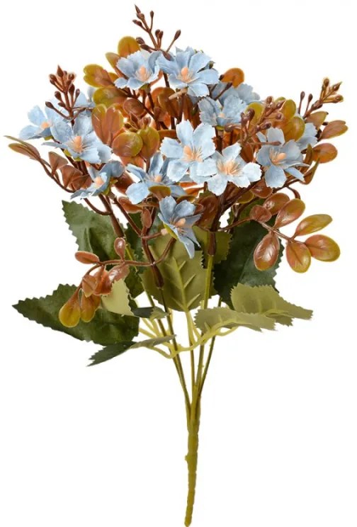 Umělá květina modrá Florieke – 33 cm