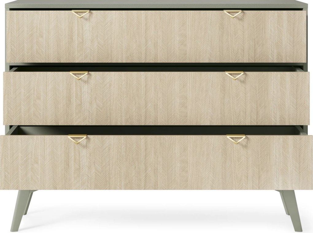 PSK Komoda NATURAL, Eukalyptus/Scandi 106 cm