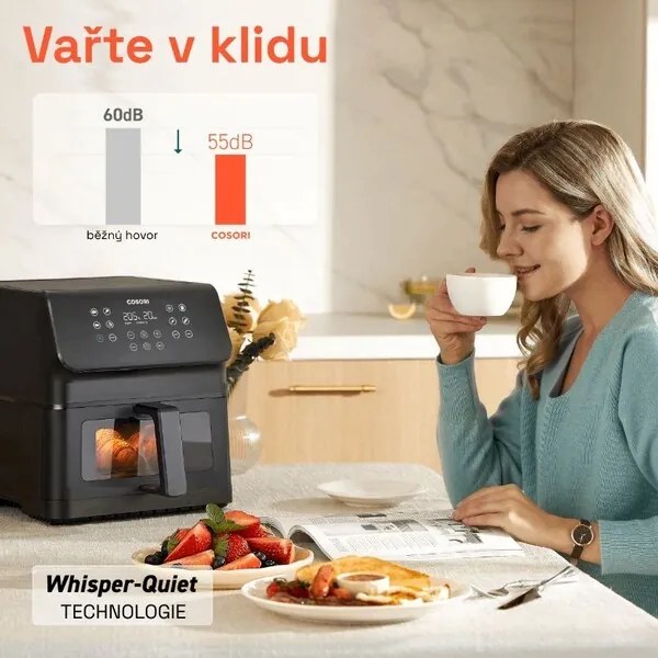 Cosori P653 Premium II Plus Chef Edition CAF-P653-KEUR Černá