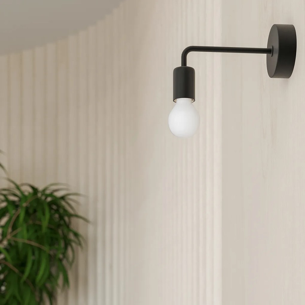 Sollux Lighting Nástěnné svítidlo NORAH Černá