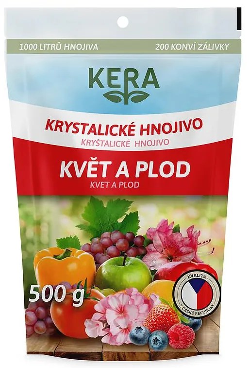 Krystalické hnojivo Květ a plod 500 g