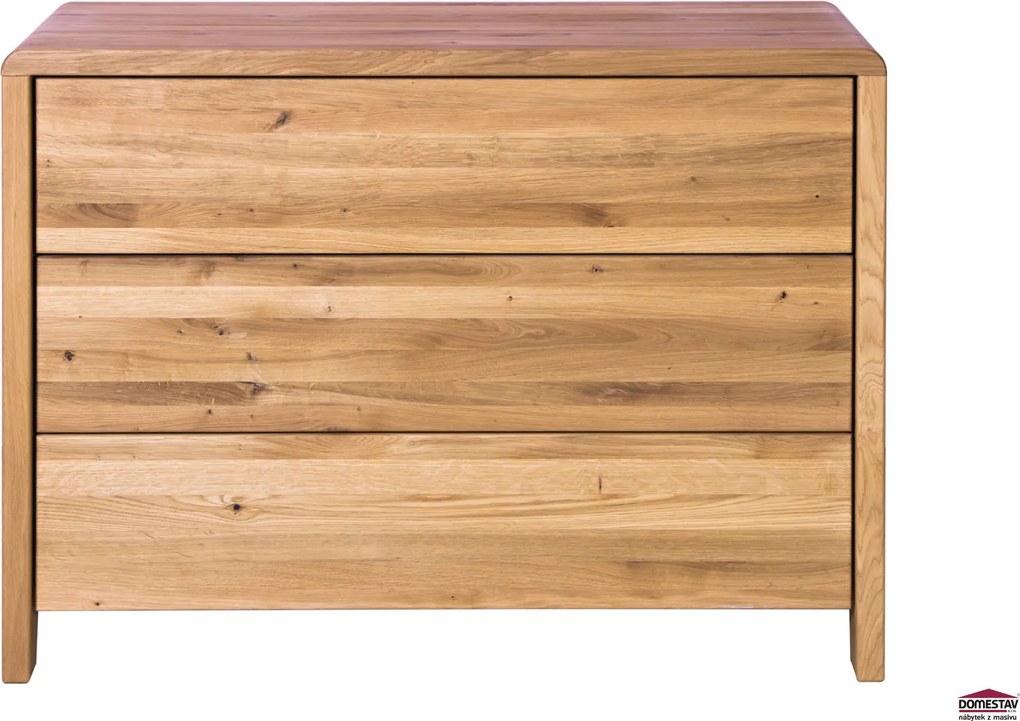 Komoda Fantazie Domestav F325 Materiál: DUB Natur, Barevne provedení: Přírodní provedení-lak