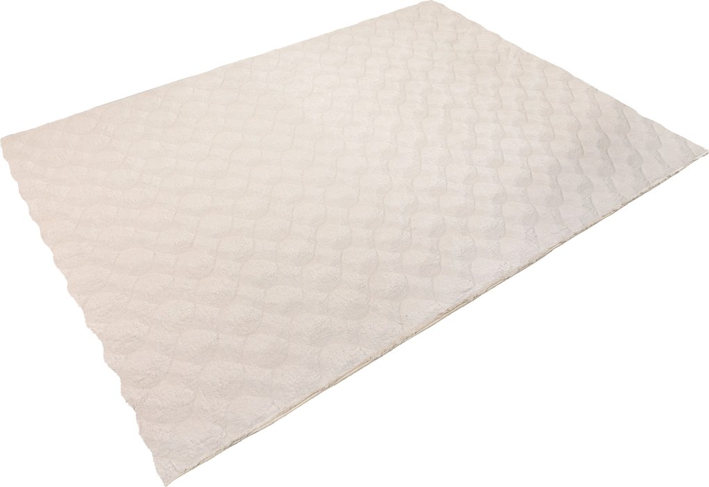 Obsession, Kusový koberec Diamond Cut 800 Cream, 160x230, béžová, ložnice