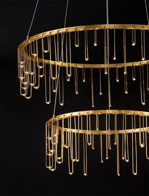 Závěsné LED svítidlo NOVA LUCE STELLAR 41W 3000K 9186968 stmívatelné Triac