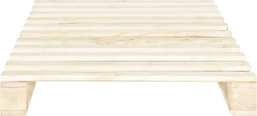 Rám postele z palet masivní borovice 90 x 200 cm 285234