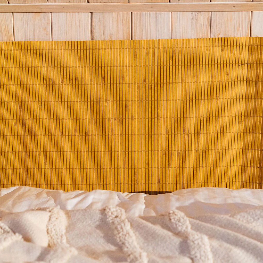Vingo Bambusová rohož za postel světle hnědá Šířka rohože: 150 cm, Délka rohože: 300 cm