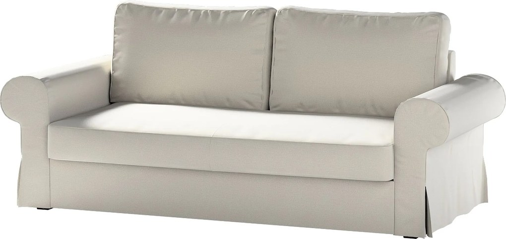 Potah na pohovku IKEA Backabro,  3-místná, rozkládací barva šedá látka sametová