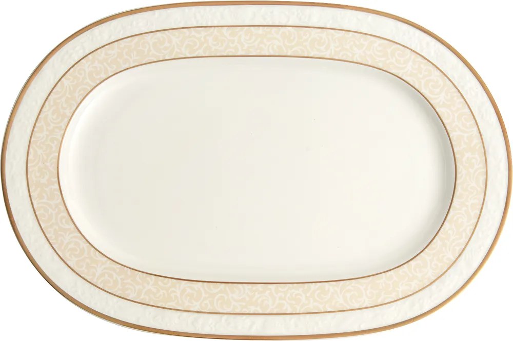 Villeroy&Boch Villeroy & Boch Ivoire oválný servírovací talíř 35 cm