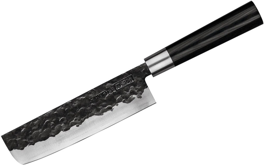 Kuchyňský nůž samura blacksmith nůž nakiri 17 cm