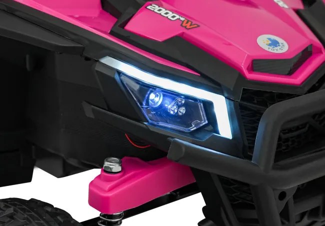 Elektrické autíčko Buggy Madman UTV-MX růžové