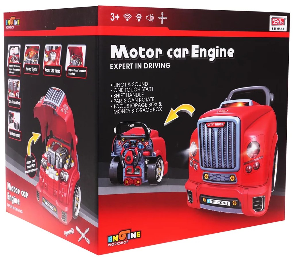RKToys Dílna pro malého mechanika  MotorEngine Truck