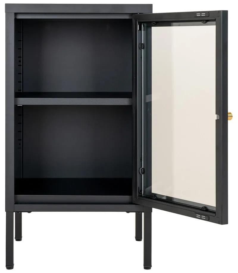 Černá kovová vitrína 38x70 cm Dalby – House Nordic