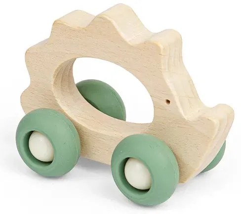 Bigjigs Toys Zvířátko na kolečkách Ježek