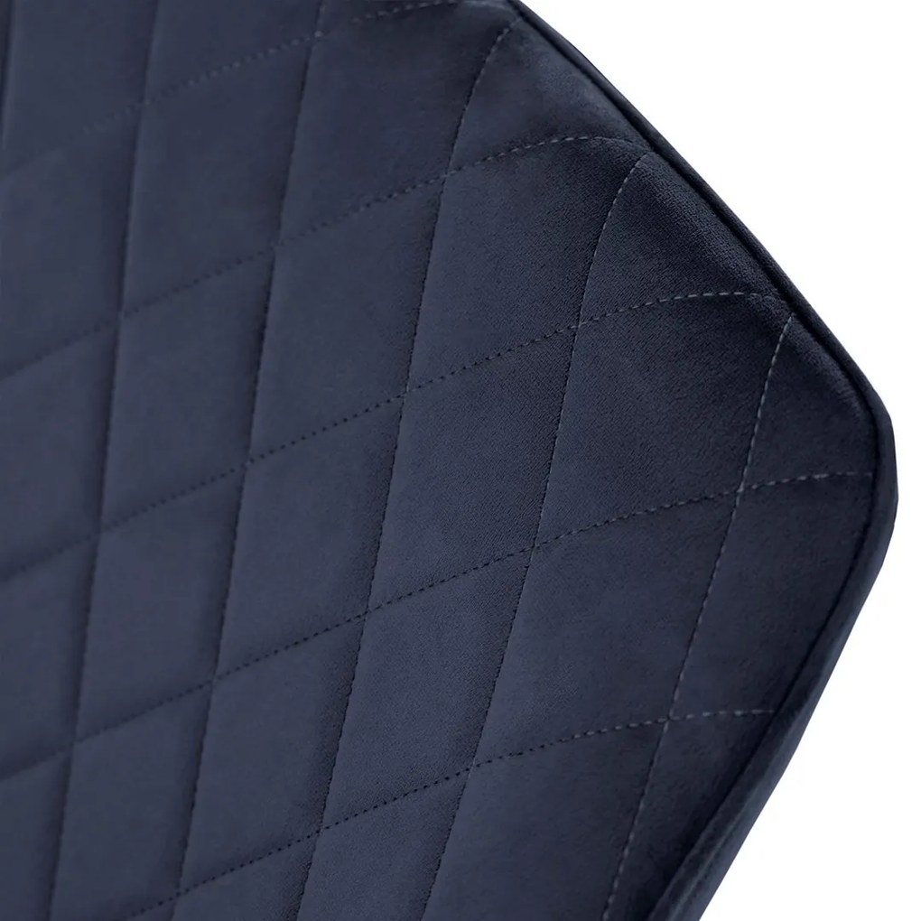 Designová židle Vialli tmavě modrá