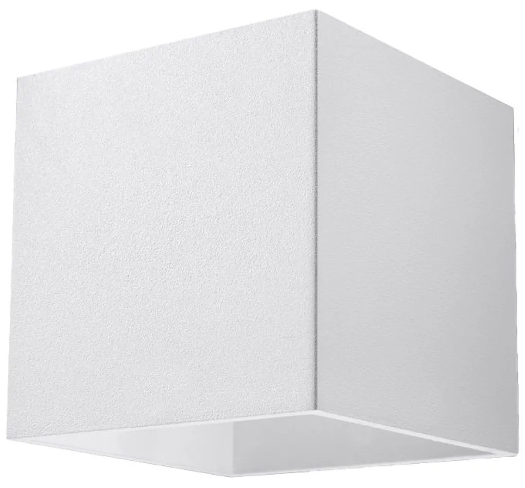 Sollux Lighting Nástěnné svítidlo QUAD 1 bílé