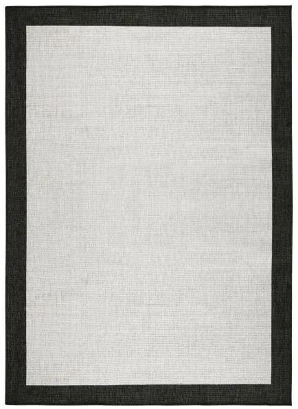 NORTHRUGS - Hanse Home koberce Kusový koberec Twin-Wendeteppiche 103105 creme schwarz – na ven i na doma - 120x170 cm