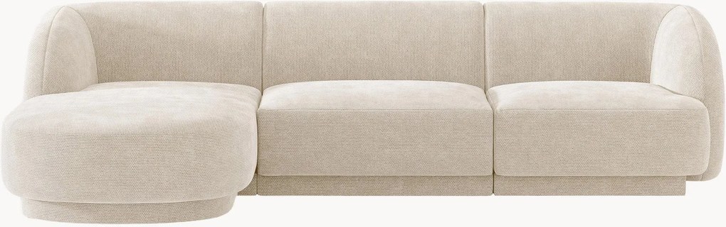 Žinylková rohová pohovka Miley, 4místná