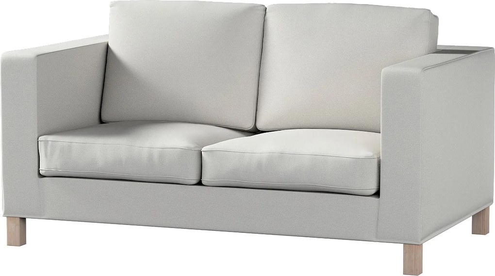 Potah na pohovku IKEA Karlanda 2-místná, krátký barva šedá látka pletený vzor