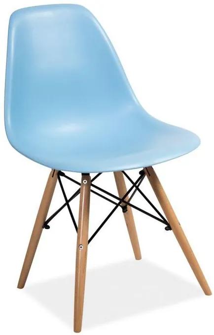 Jídelní židle Enzo - modrá